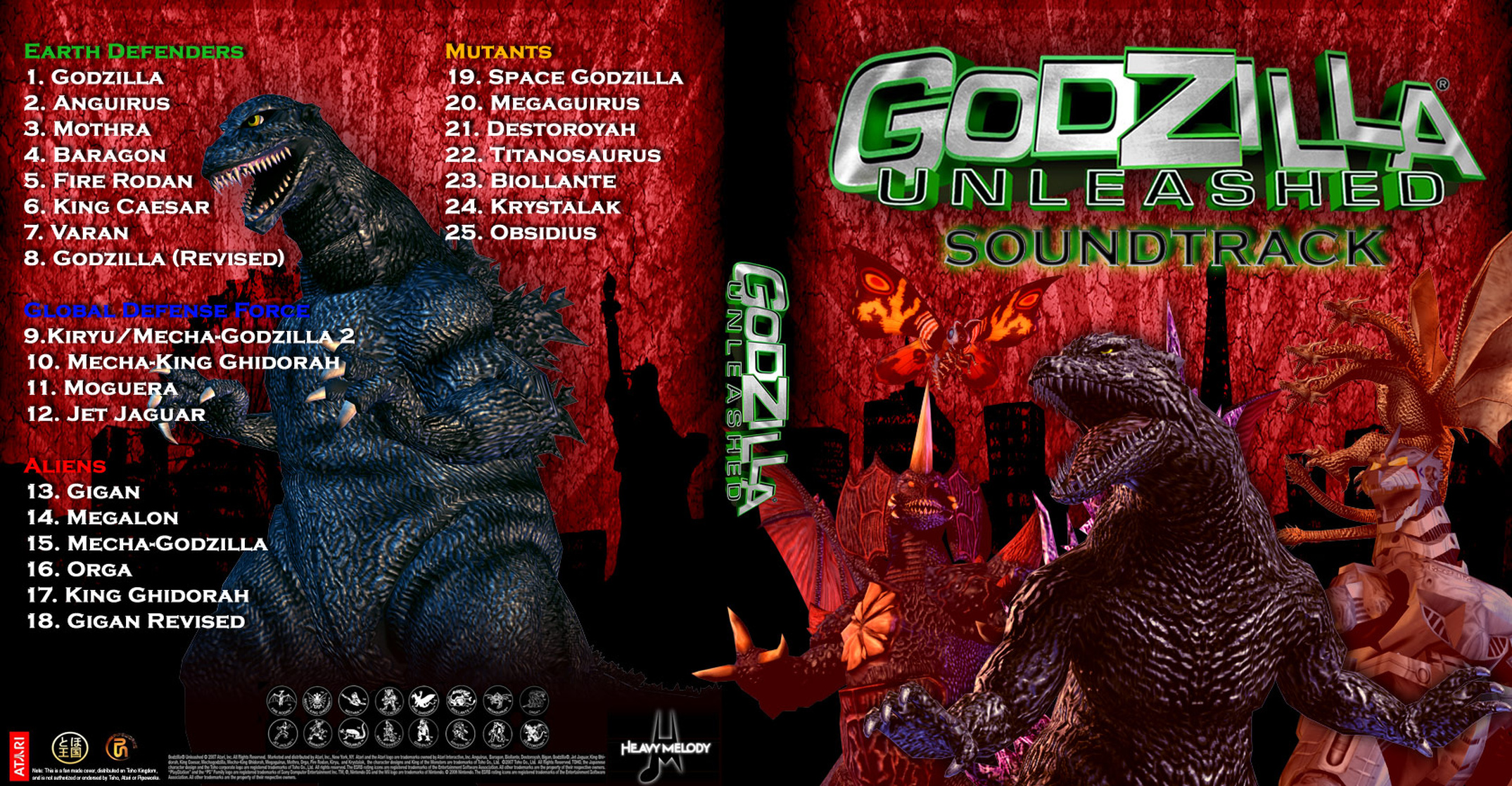 Image of Godzilla: Unleashed [Original Game Soundtrack]